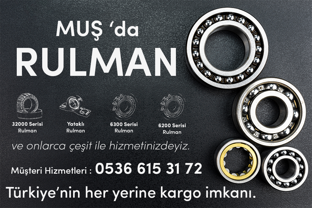 Muş 'da Rulman – 2025 – Can Bilya